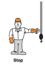 Agar mendapat SIO/Lisensi, berbagai Signal dari rigger/signalman ini yang