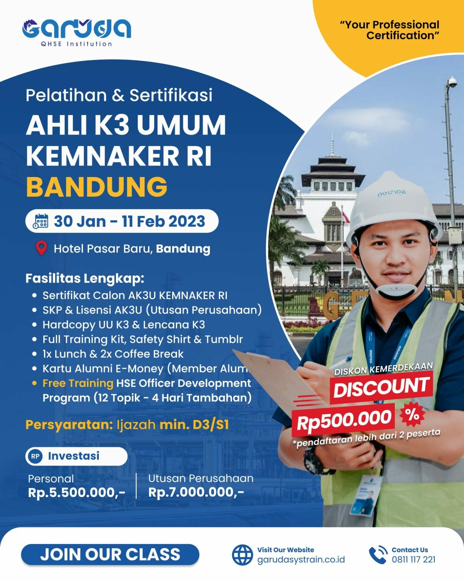 Ahli K3 Umum - Tugas Utama, Syarat, dan Skill yang Harus Dimiliki