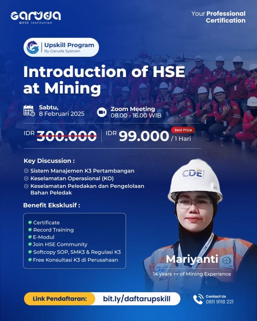 Upskill Program by Garuda QHSE - Institution | Garuda QHSE Institution