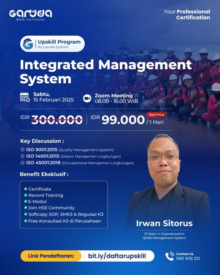 Upskill Program by Garuda QHSE - Institution | Garuda QHSE Institution