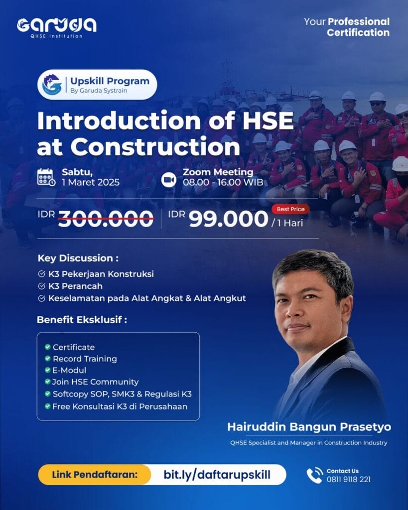 Upskill Program by Garuda QHSE - Institution | Garuda QHSE Institution