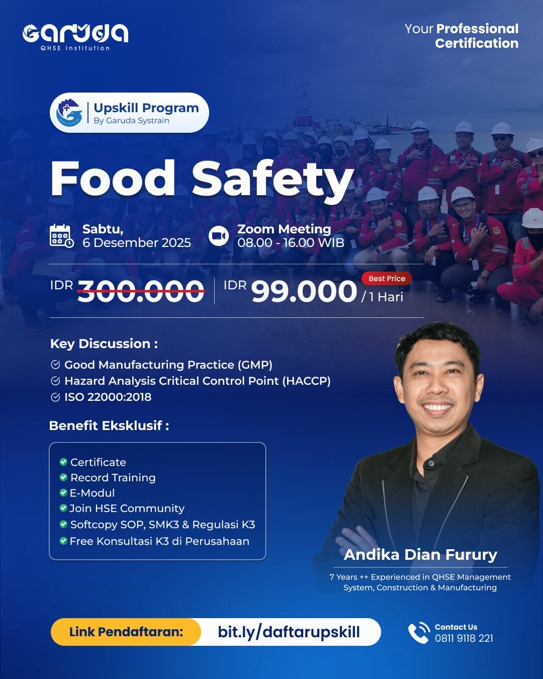 Upskill Program by Garuda QHSE - Institution | Garuda QHSE Institution